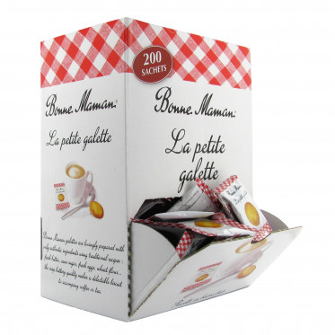 Bonne Maman Petites Galettes Pur Beurre - Boite Distributrice de 200