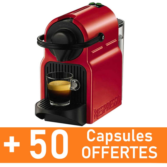 Machine Krups Nespresso Inissia Rouge YY1531FD