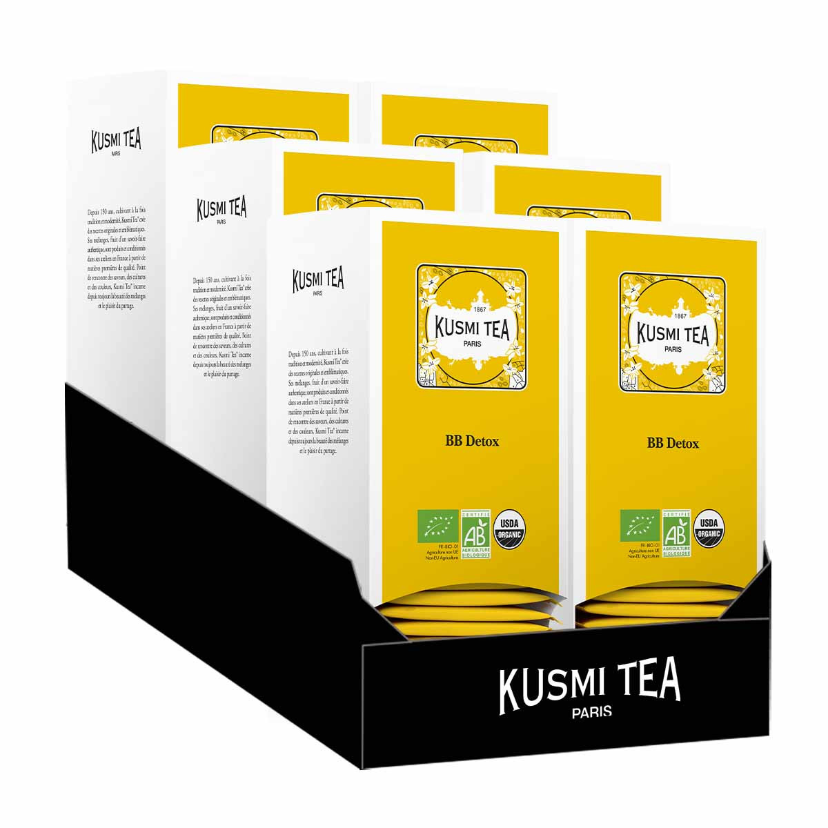 Kusmi Tea Thés et Infusions Bio - Coffee-Webstore