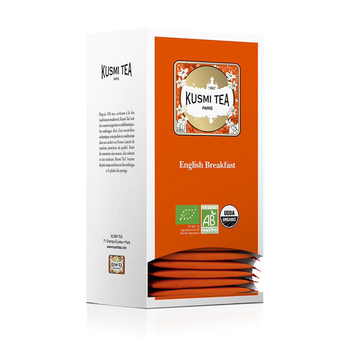 Kusmi Tea Thés et Infusions Bio - Coffee-Webstore