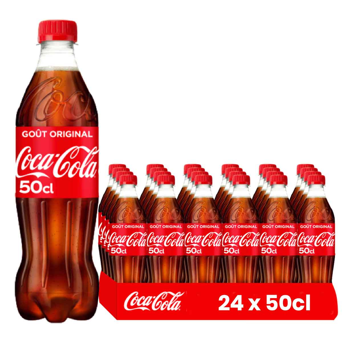 Bouteille de Coca-Cola Original 50cl x24