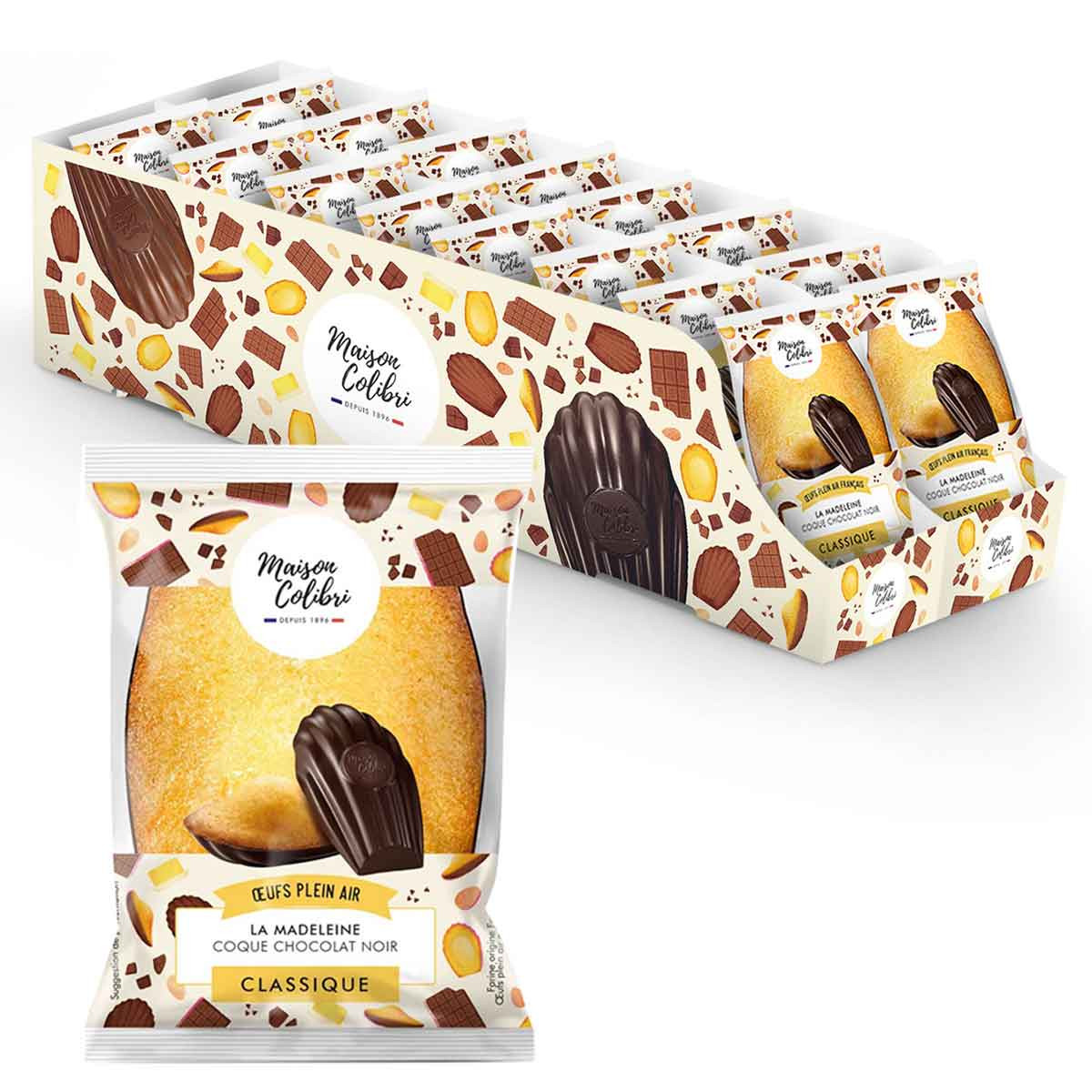 Maison Colibri : Achat de Madeleines en Boites distributrices