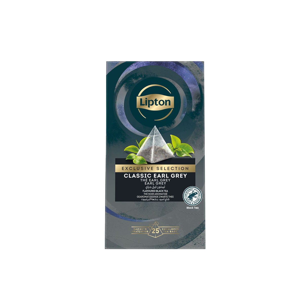 Thé Aromatisé Lipton "Exclusive Sélection" Earl Grey - 25 pyramides