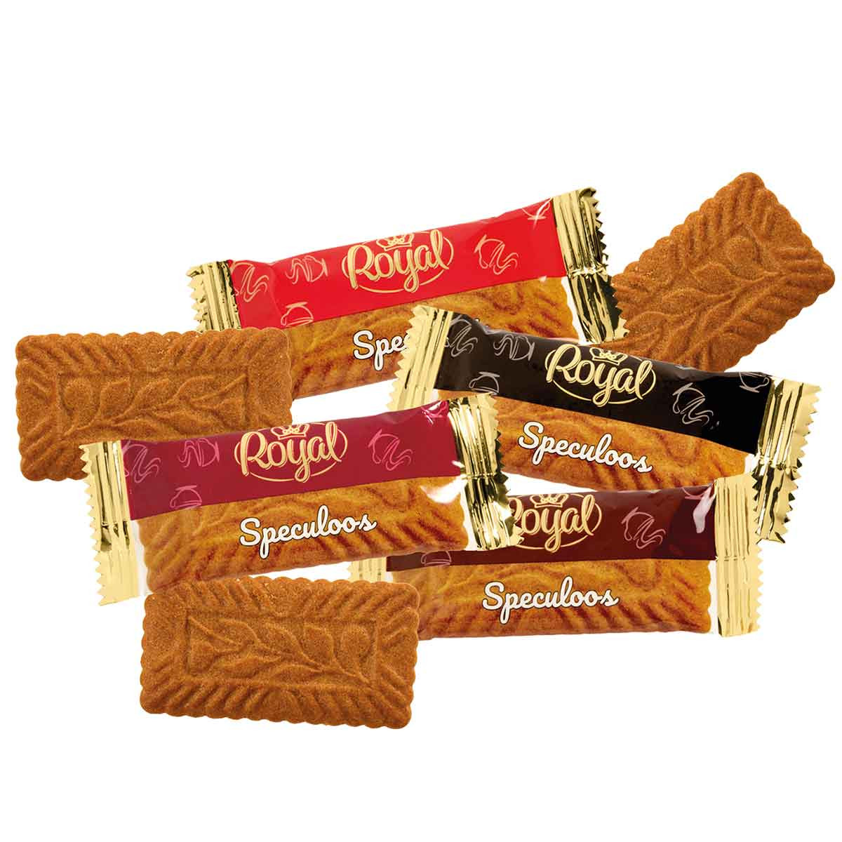 Speculoos Royal - carton de 200 biscuits emballés individuellement