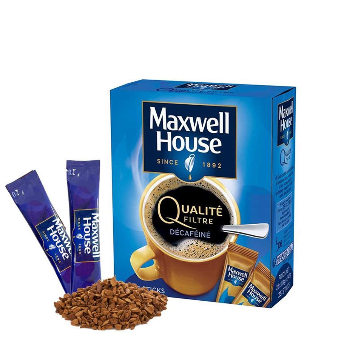 Maxwell House : café soluble - cappuccino - capsule - Coffee Webstore