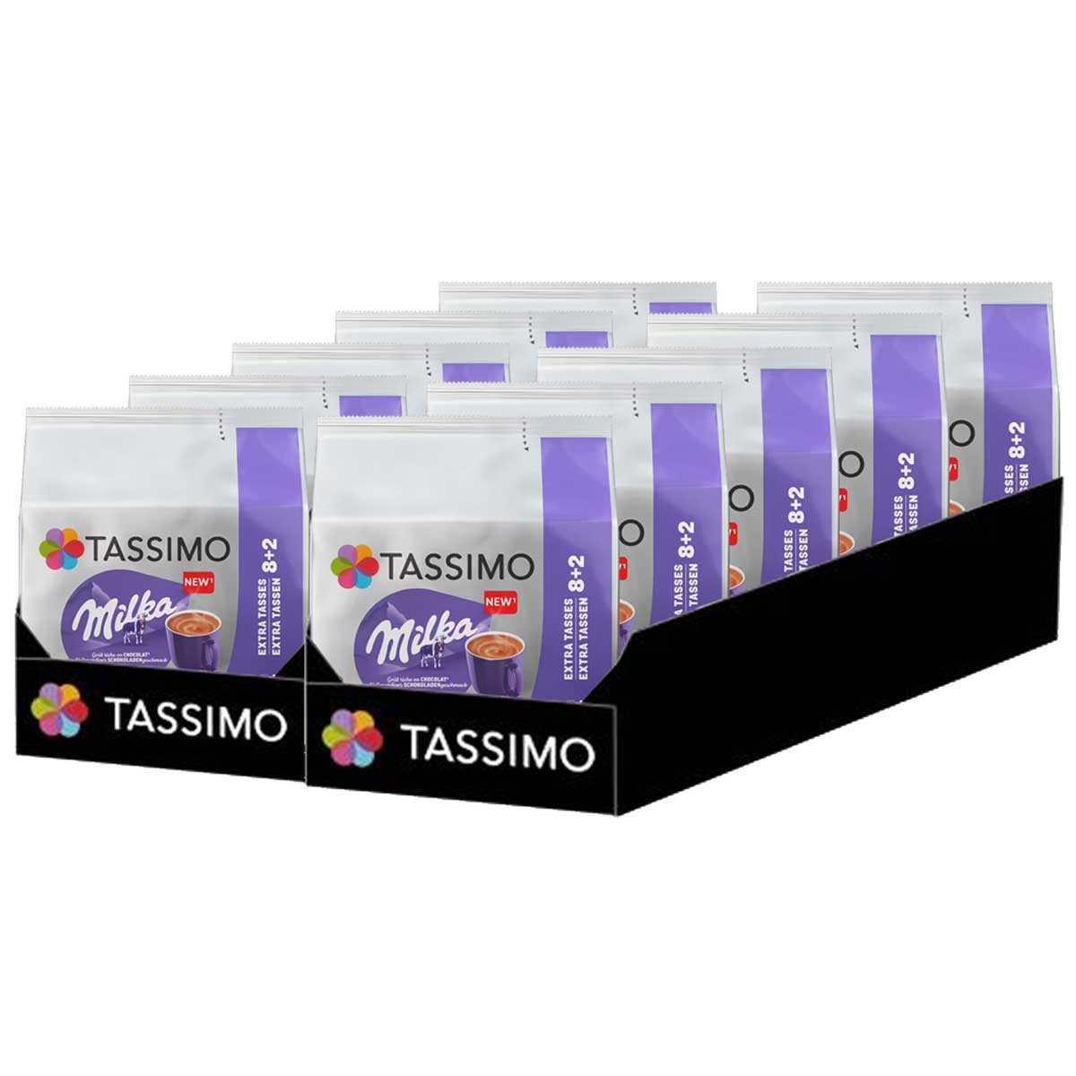 Tassimo Milka : capsule et dosette chocolat chaud - Coffee Webstore