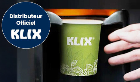 Gobelets pré-dosés KLIX pour machines KLIX