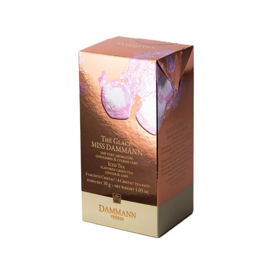 Préparation des thés glacés Dammann Frères