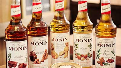 Sirop Monin Coffret Café - 5 bouteilles de 5 cl